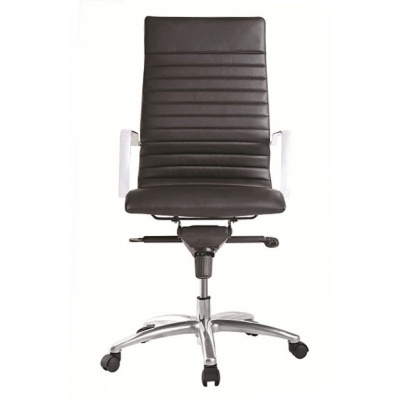 Zetti High Back Executive Leather Chair | Business Furniture | AOLI ...
