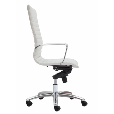 Zetti High Back Executive Leather Chair | Business Furniture | AOLI ...