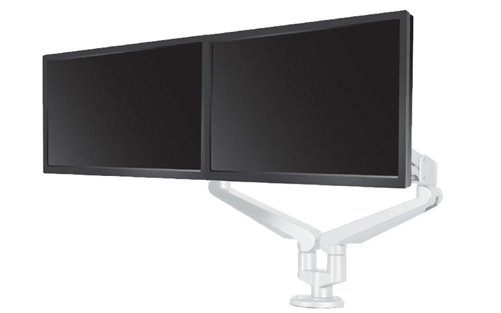 Edge2 Dual Adjustable Monitor Arm | Atlanta Office Liquidators