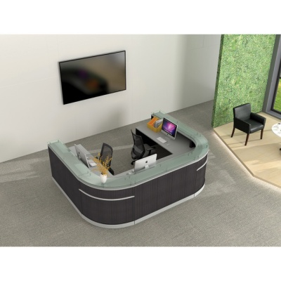 Cosmo Reception Desk | Atlanta Office Liquidators | Atlanta Office ...