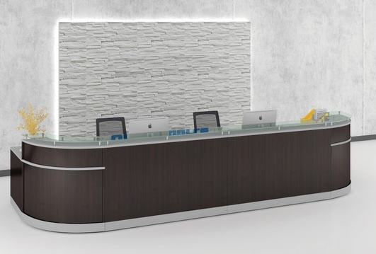 Cosmo Reception Desk | Atlanta Office Liquidators | Atlanta Office ...